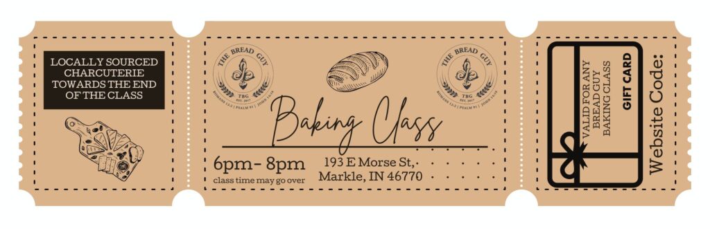 Bread Class Gift Voucher - thebreadguyllc.com